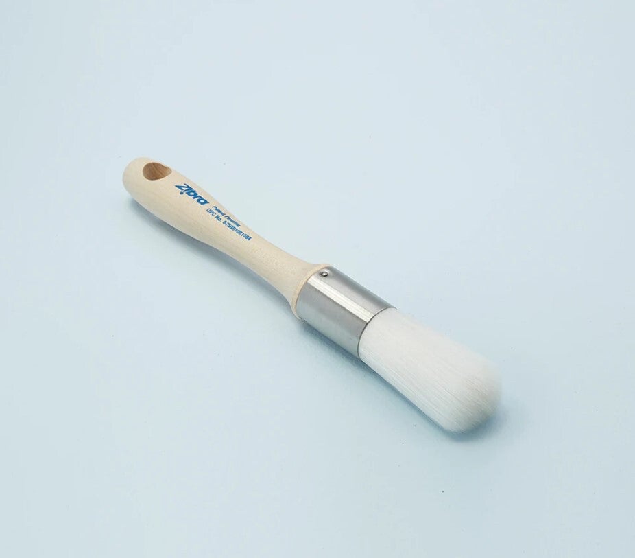 Round Head Brush - Curved Surfaces, Details | Orchid & Elm
