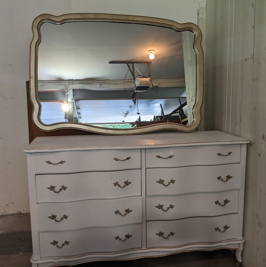 French provincial dresser with mirror store